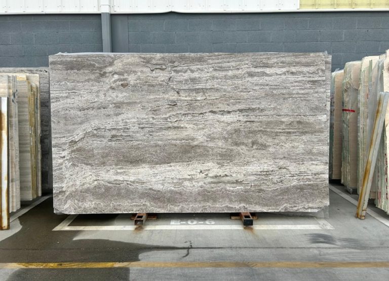 Titanium Travertine Light SL2658 - Filled & Honed - Stoneland USA